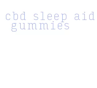 How CBD Sleep Aid Gummies Influence Restful Nights Today - ﻿Hospital ...