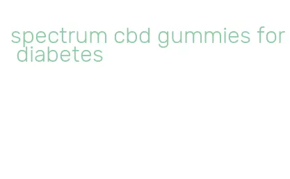How Spectrum CBD Gummies May Influence Diabetes Management - ﻿Hospital ...