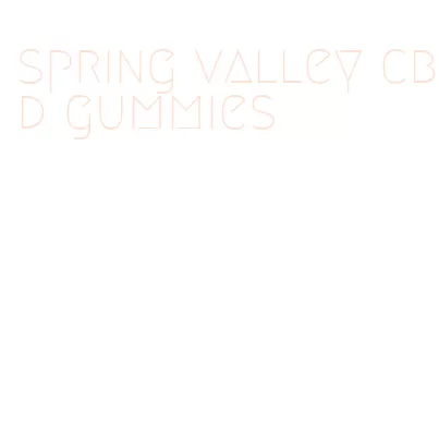 How Spring Valley CBD Gummies May Influence Stress and Sleep ...